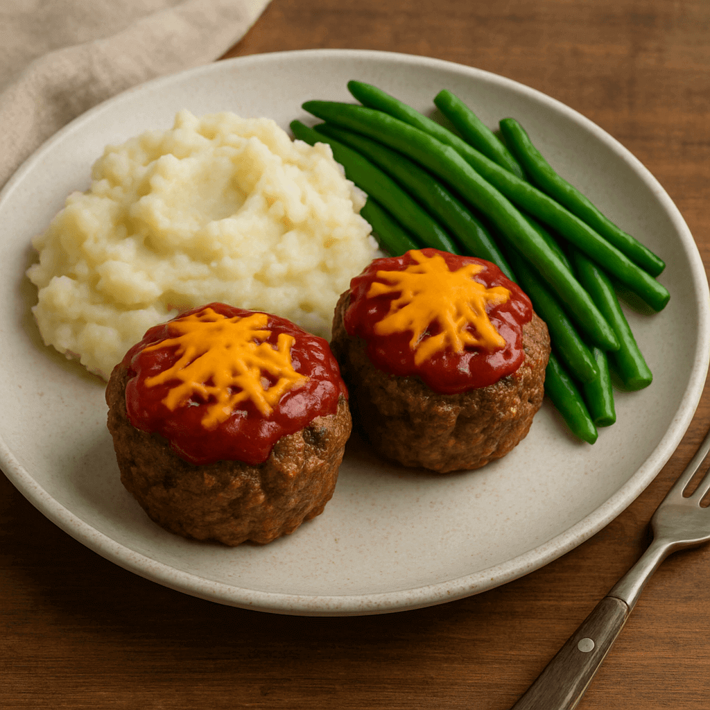 Mini Beef & Cheese Meatloaf Cups Recipe – Iron & Acre